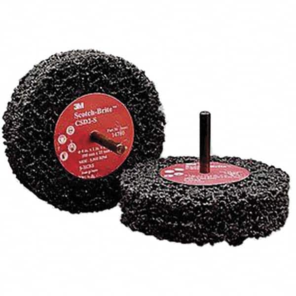3M Deburring Discs; Disc Diameter (Inch): 4 ; Abrasive Material: Silic ...