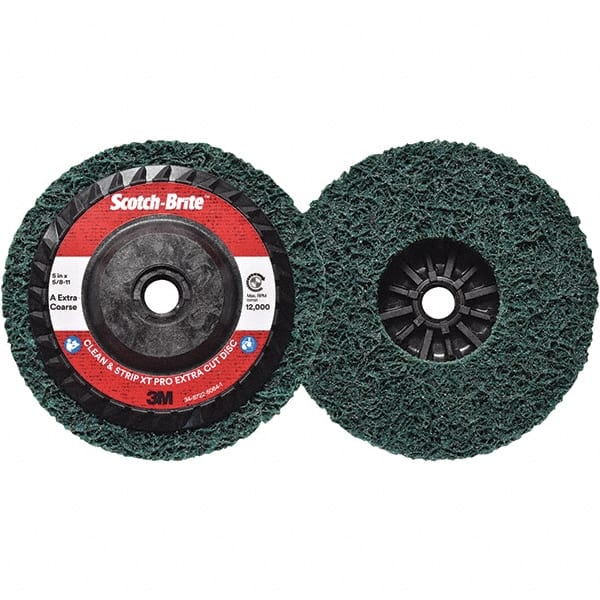 3M Deburring Disc: 5" Dia, Extra Coarse Grade, Aluminum Oxide — Pelican ...
