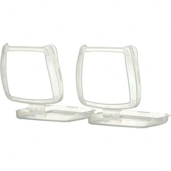 3M Facepiece Filter Retainer: Clear — Pelican Supply