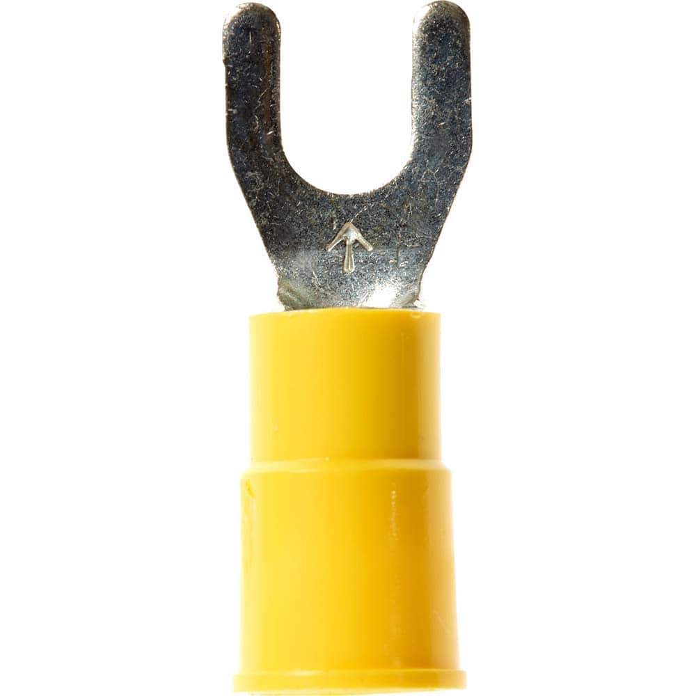 3M Fork Terminal: Yellow, Insulated, Crimp — Pelican Supply