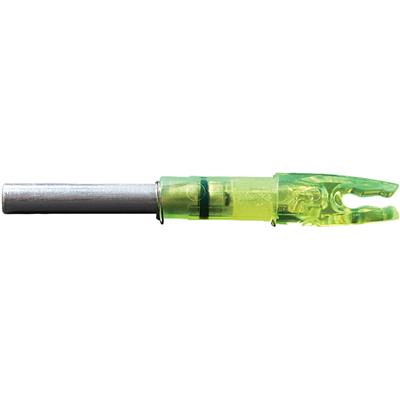 Lumenok Lighted Nocks Green H 3 pk. — Pelican Supply