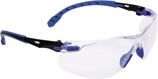 3M Safety Glasses: Anti-Fog, Polycarbonate, Clear Lenses, Half-Framed ...