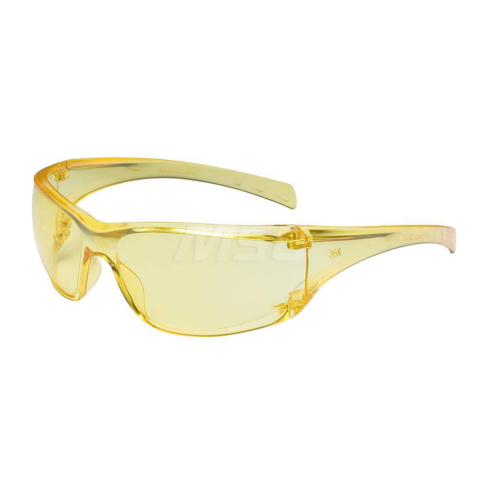 3M Safety Glasses: Anti-Fog & Scratch-Resistant, Polycarbonate, Amber ...