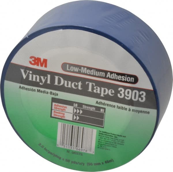 3M Duct Tape: 2" Wide, 6.5 mil Thick, Vinyl — Pelican Supply