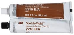 3M Two-Part Epoxy: 2 oz, Tube Adhesive — Pelican Supply