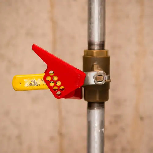 ZING Ball Valve Lockout, 1 Piece Small 1/4-1" — Pelican Supply