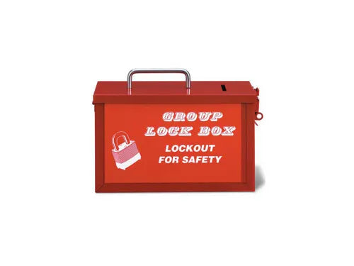 ZING GROUP LOCK BOX - RED Lock Box — Pelican Supply