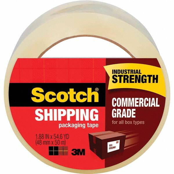 3M Packing Tape: Clear, Hot Melt Adhesive — Pelican Supply