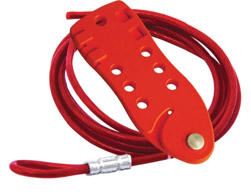 ZING Cable Lockout, Red With 6 ft Cbl 7-Hole — Pelican Supply