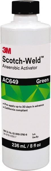 3M 8 Fl Oz, Green Adhesive Activator — Pelican Supply