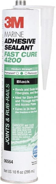 3M Marine Adhesive Sealant: 10 oz Cartridge, White, Polyurethane ...