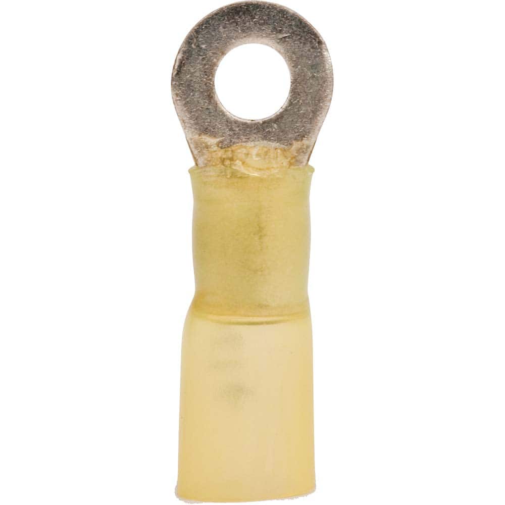 3M Butt Splice Terminal: Partially Insulated Heat Shrink, Crimp-On Con ...