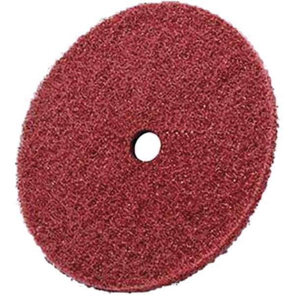 3M Deburring Disc: 6" Dia, 1/2" Hole, Medium Grade, Aluminum Oxide ...