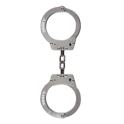 Hiatt Standard Steel Chain Handcuffs — Pelican Supply