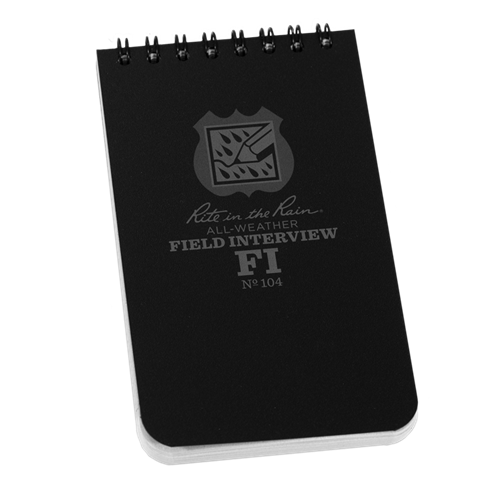 Rite in the Rain Field Interview Notebook (3 in x 5 in ) — Pelican Supply
