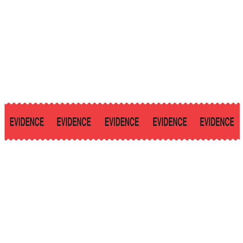 Sirchie Sirchmark Red Evidence Tape — Pelican Supply