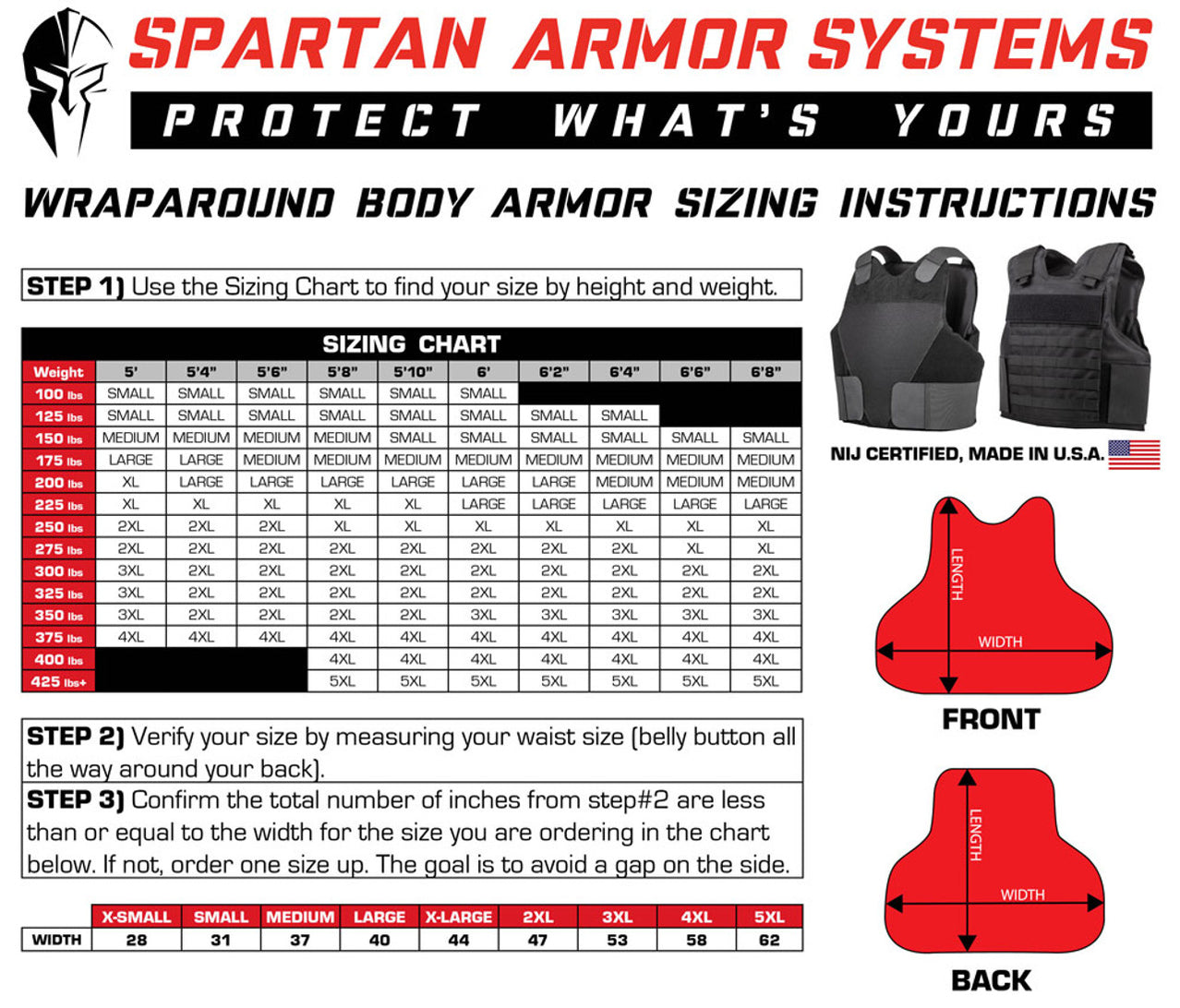 Spartan Armor Systems Concealable IIIA Certified Wraparound Bulletproo — Pelican Supply