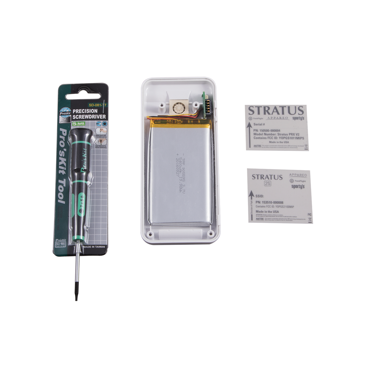 Clearance - Stratus Portable Receiver Battery Replacement Kit — Pelican ...