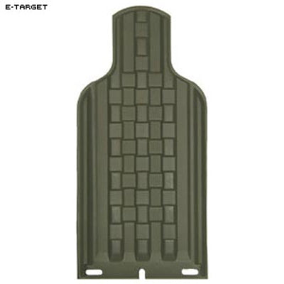 Action Target E-Type Military Plastic Target (Green) — Pelican Supply