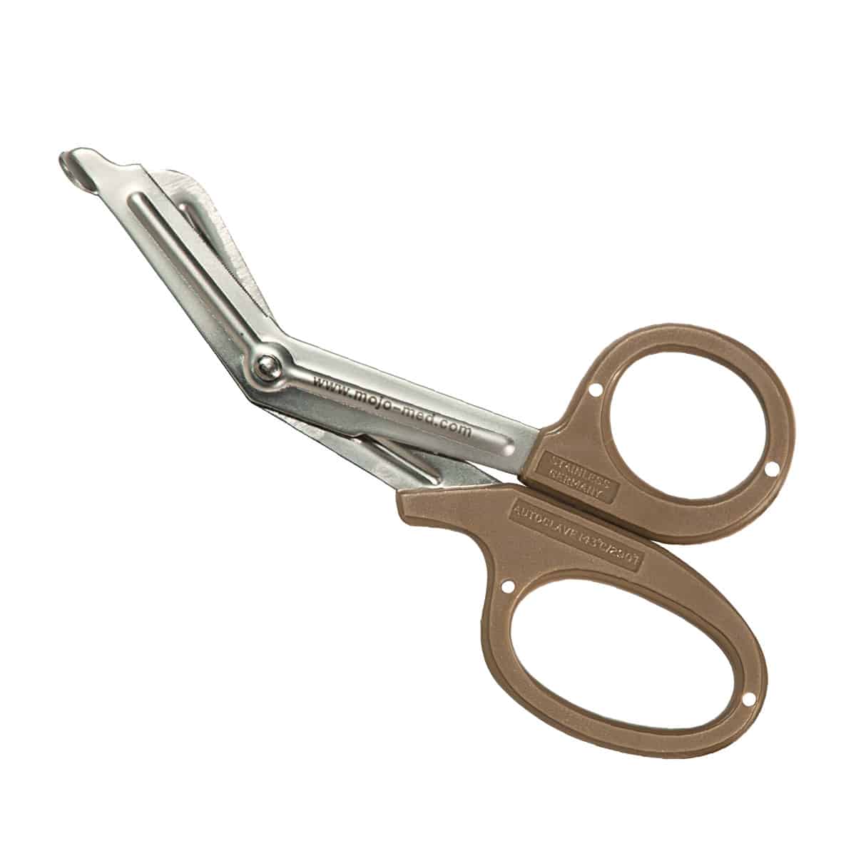 SAFEGUARD MEDICAL Trauma Shears - Coyote Brown Handle — Pelican Supply