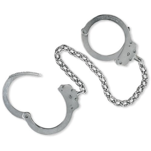 Peerless Handcuff Company Model 703C 15'' Leg Iron - Nickel Finish ...
