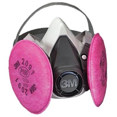 3M Personal Safety Division 6000 Series Half Facepiece Respirator Asse ...