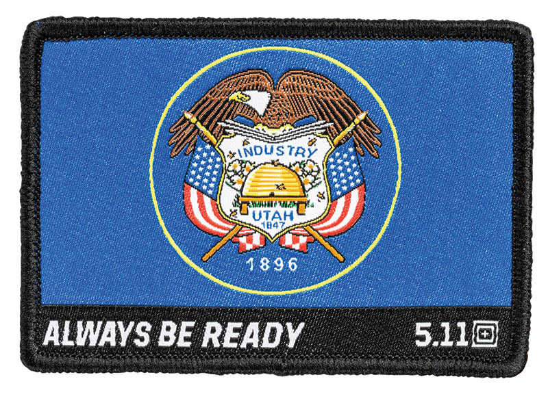 5.11 Tactical Utah State Flag Patch — Pelican Supply