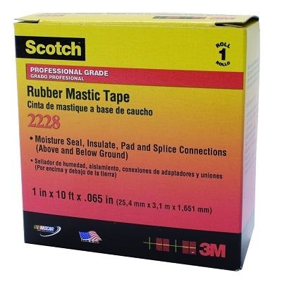 3M Electrical Scotch Rubber Mastic Tapes 2228, 2 in x 10 ft, 65 mil, B ...