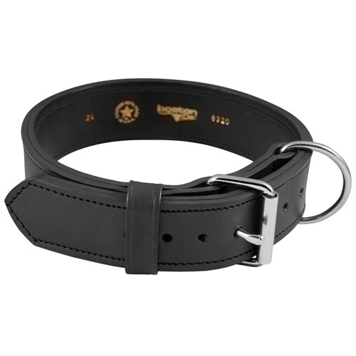 Boston Leather 2 K-9 Agitation Collar — Pelican Supply