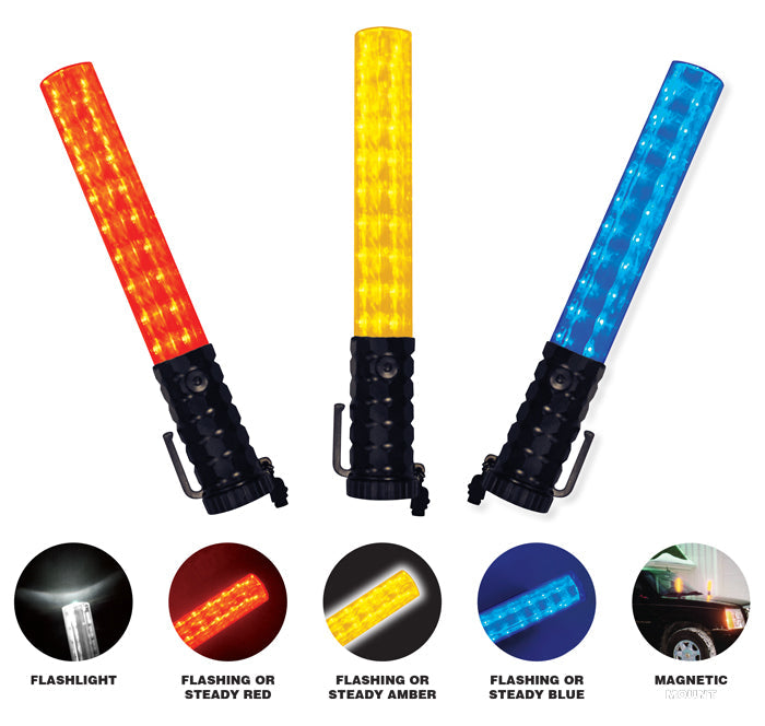 EMI - Emergency Medical Flashback Three Light Baton — Pelican Supply