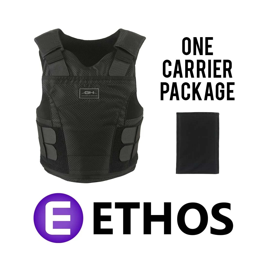 GH Armor Systems Ethos EX02 Level II One Carrier Package — Pelican Supply