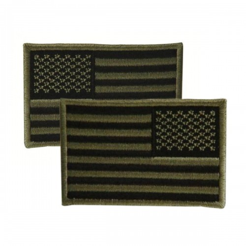 Voodoo Tactical Embroidered USA Military Flag Patches — Pelican Supply