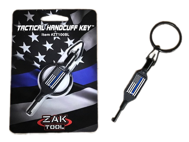 Zak Tool Swivel Key - Thin Blue Line — Pelican Supply